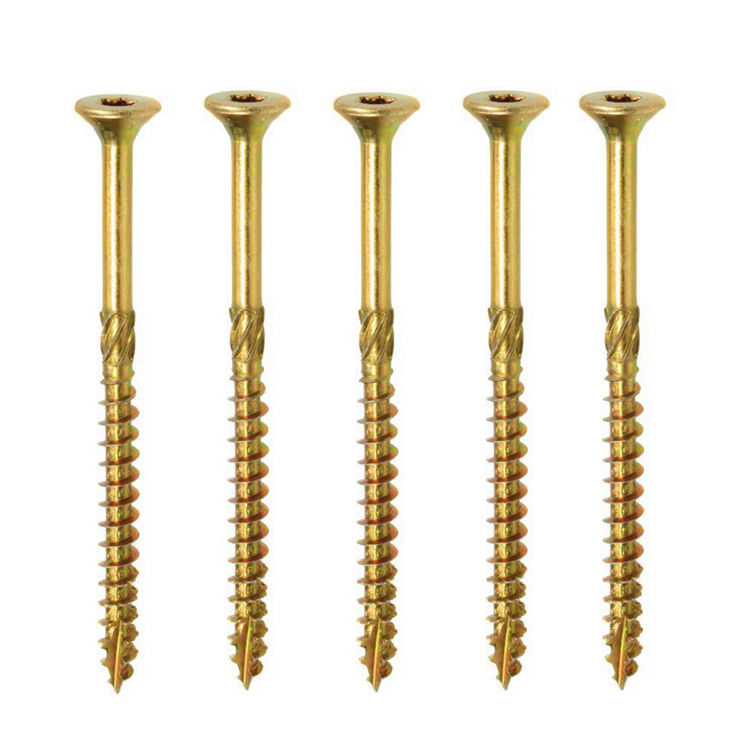 Meubelen Hout Dubbele Countersunk Torx Chipboard Schroef Geel Type 17 ...