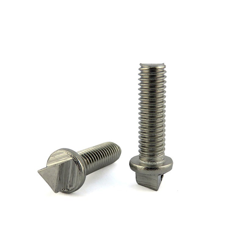 Non-standard ZINC PLATED Stainless Steel 316 Triangle Head Tamper Proof ...