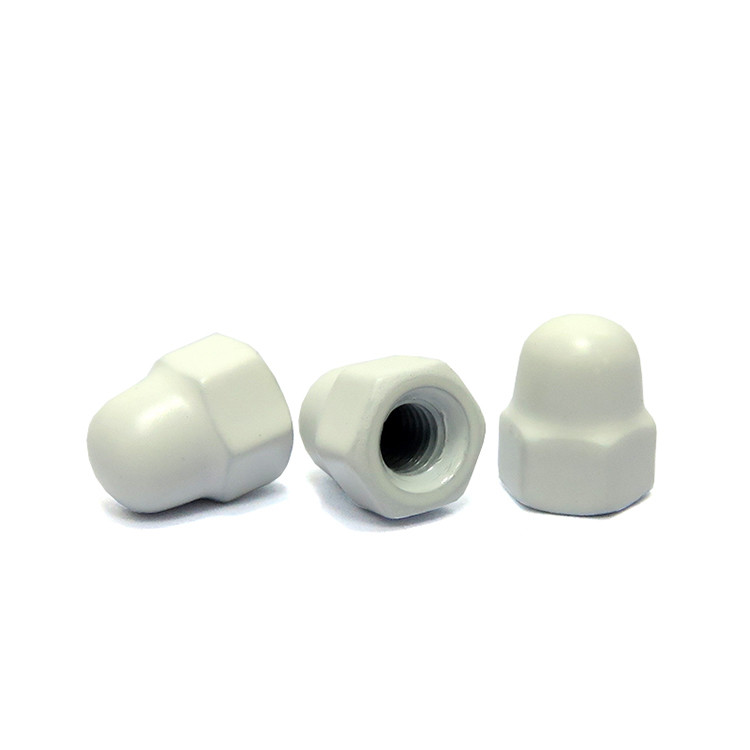 Nickel Plated Hexagon Cap Nut Din 1587 Grade 10.9 For Mechanical ...