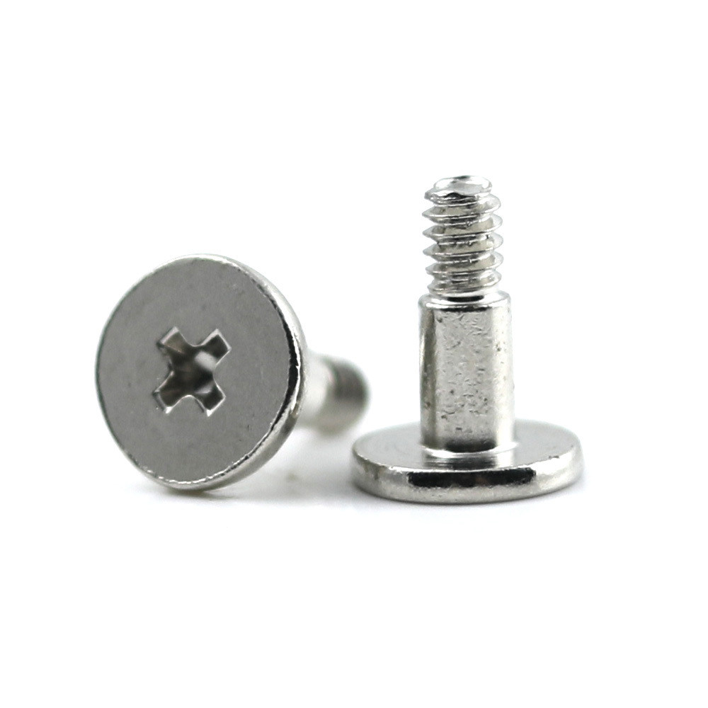 เมทริก Custom Phillips Flat Head Ultra Low Profile Step Shoulder Screw ...