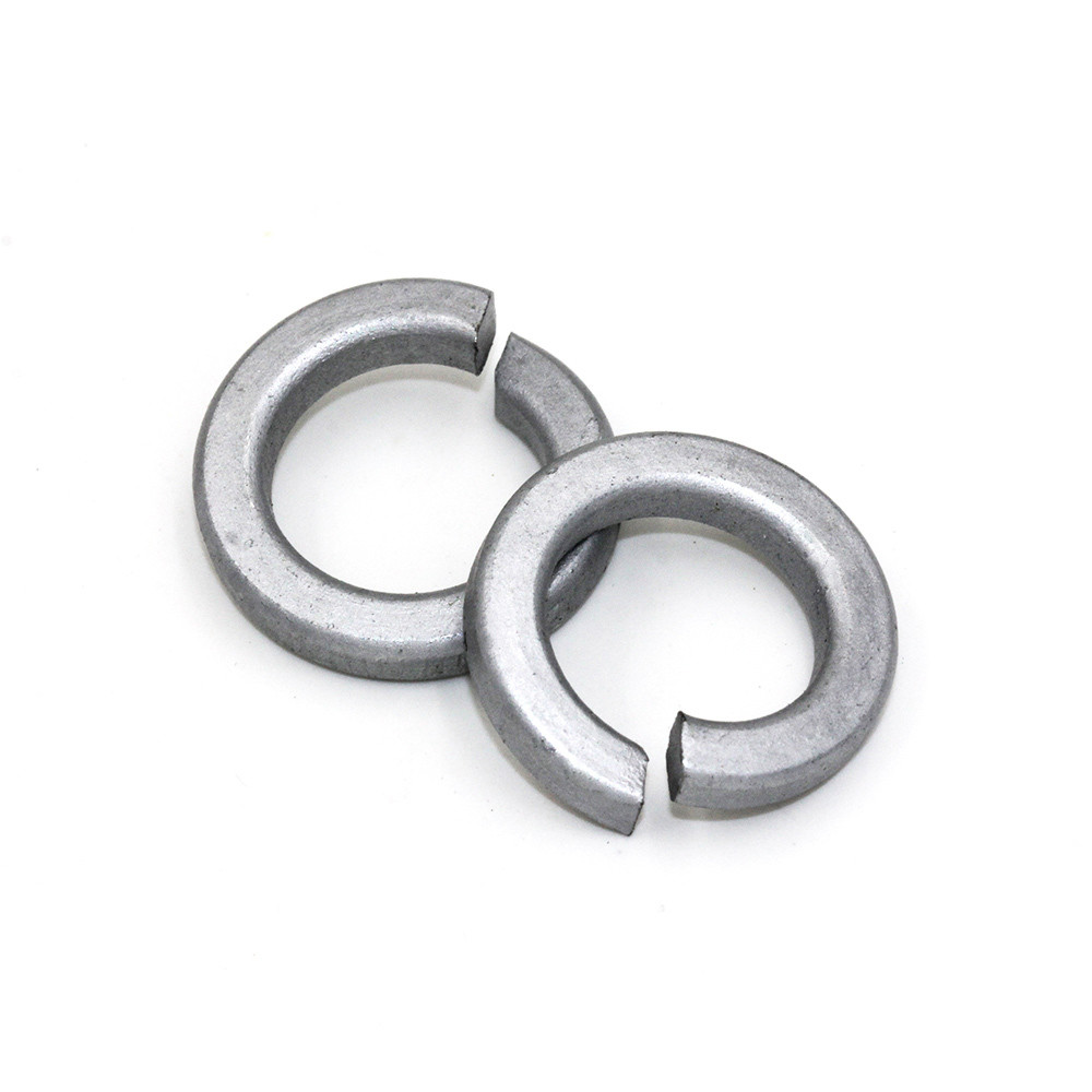 Black Finish Split Style Stainless Steel Dacromet Spring Washers with ...