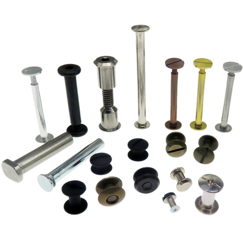 M3 Round Head Chicago Screw for Fastening Stainless Brass Aluminum Male ...