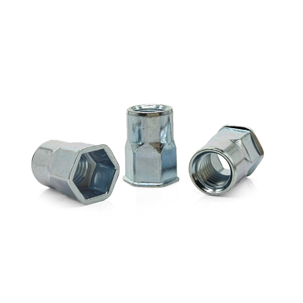 Passivated Finish M4/M5/M6 Zinc Plated Hex Rivet Nut for Sheet Metal ...