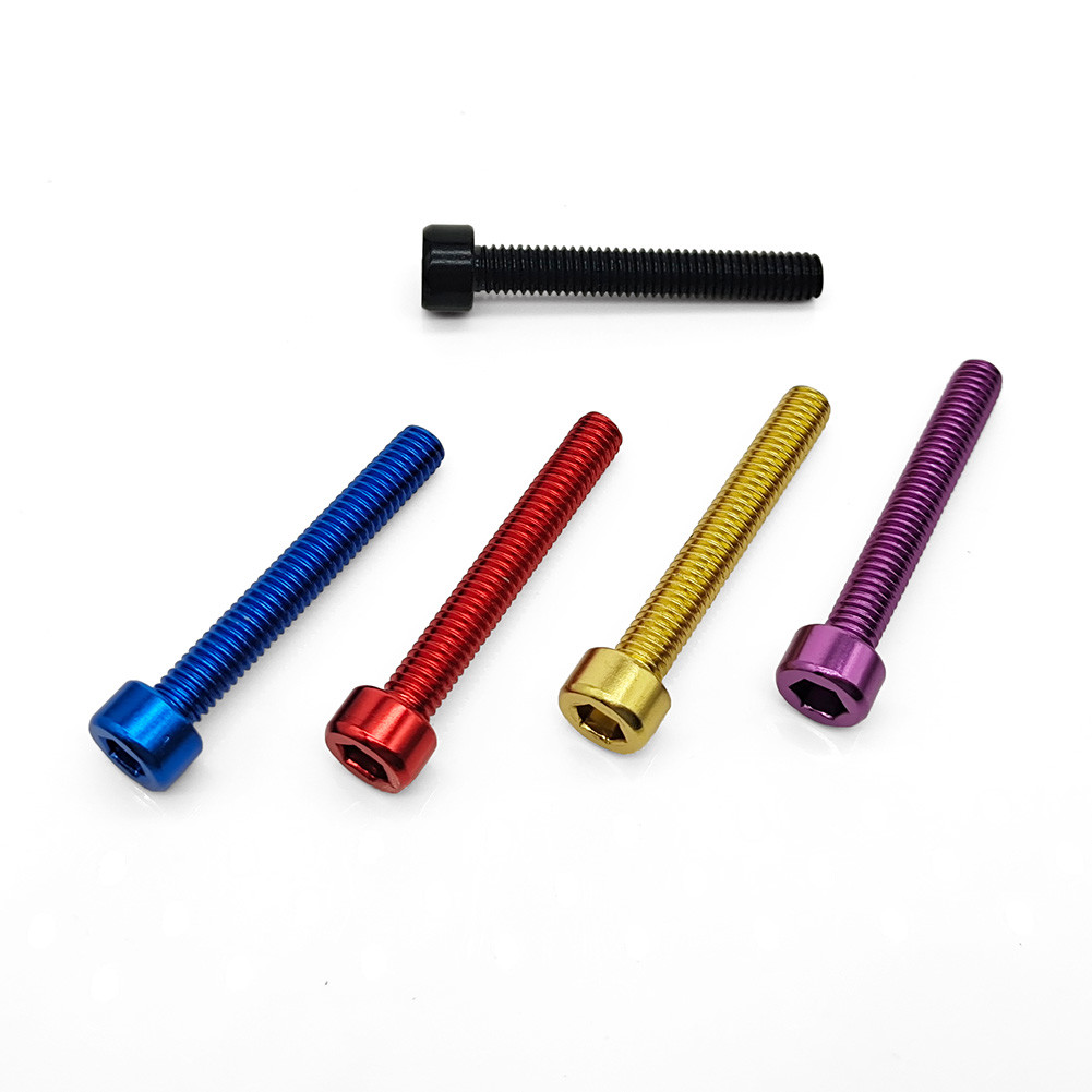 Anodized Colored Hex Socket Screw – M3-M8 for Decorative & Industrial ...
